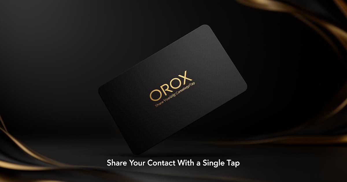 OROX Germany - Premium NFC Business Cards | Share Your Contact With a ...